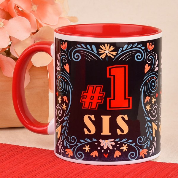 Number 1 Sis Mug- MyFlowerTree