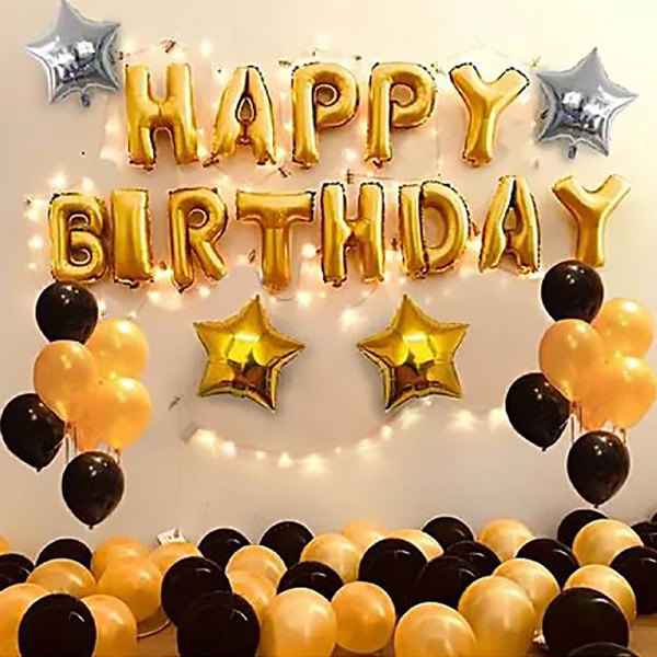 Happy Birthday Balloon Decoration- MyFlowerTree