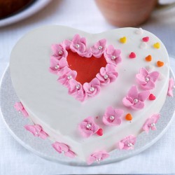 Heart Shaped Cake Online | Heart Shaped Cakes Delivery - MyFlowerTree