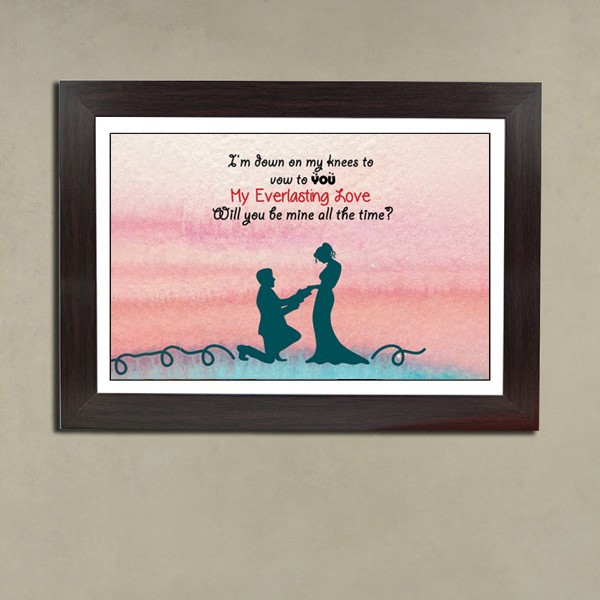 The Proposal Frame- MyFlowerTree
