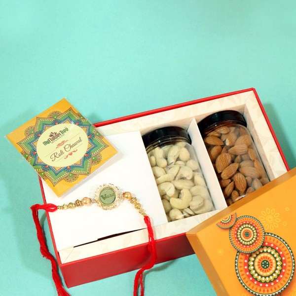 Luxurious Signature Rakhi Box- MyFlowerTree