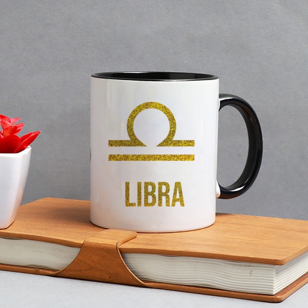 Libra Zodiac Sign Mug- MyFlowerTree