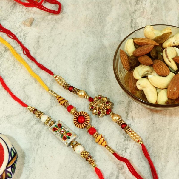 Alluring rakhi sets N Sweet Combos- MyFlowerTree